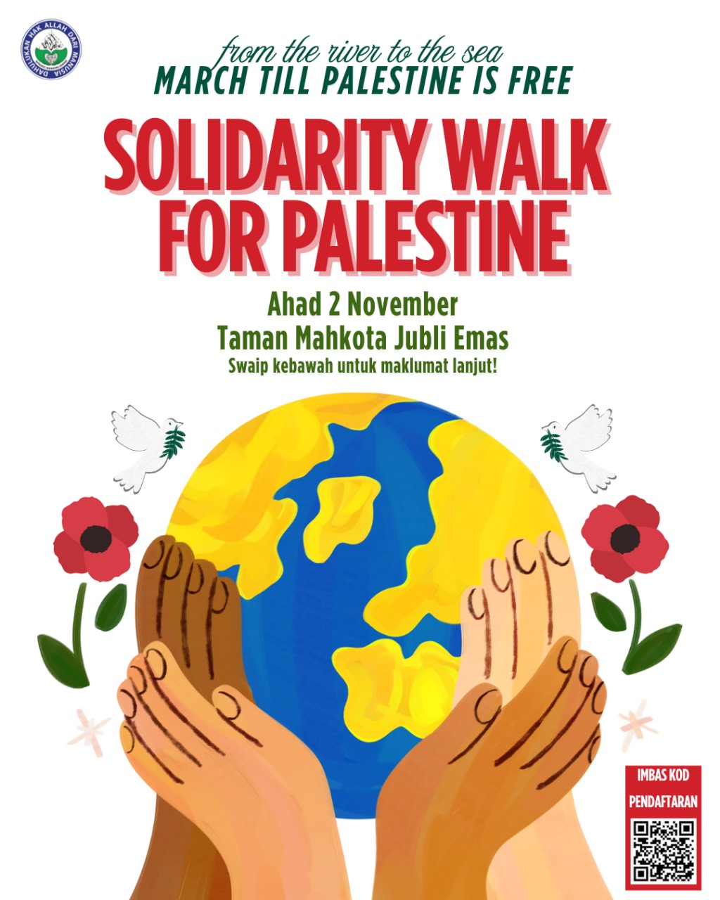 Solidarity Walk For Palestine 2025 - EB
