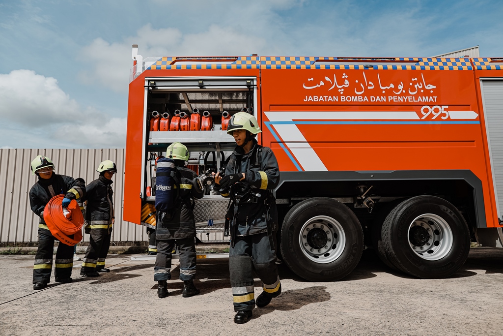 Brunei Press conducts fire drill to boost workplace safety awareness - EB