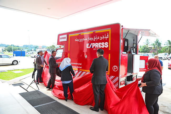 Express Brunei Hits the Road with First Food Truck - EB
