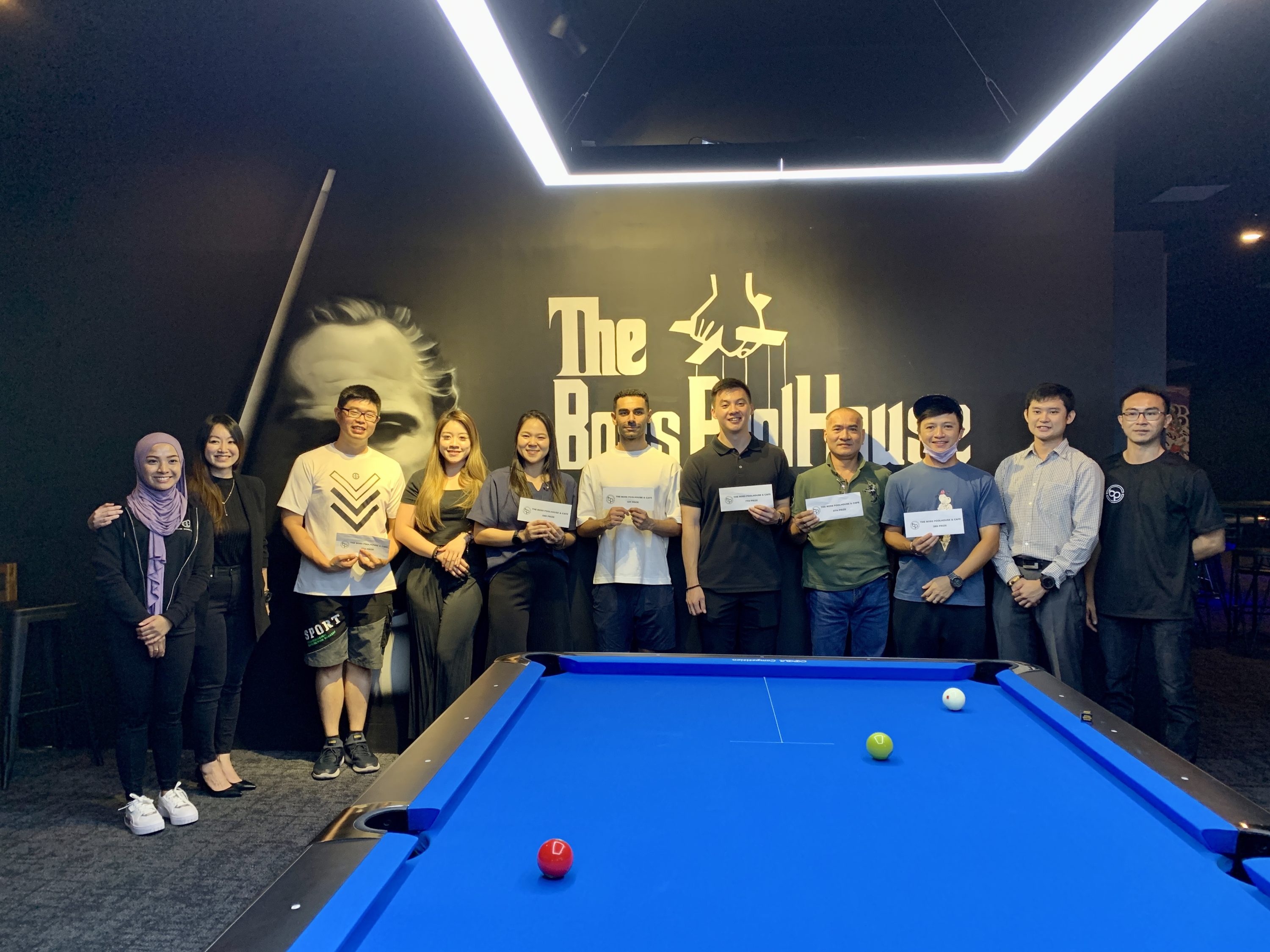 Doors open on The Boss Pool House - EB