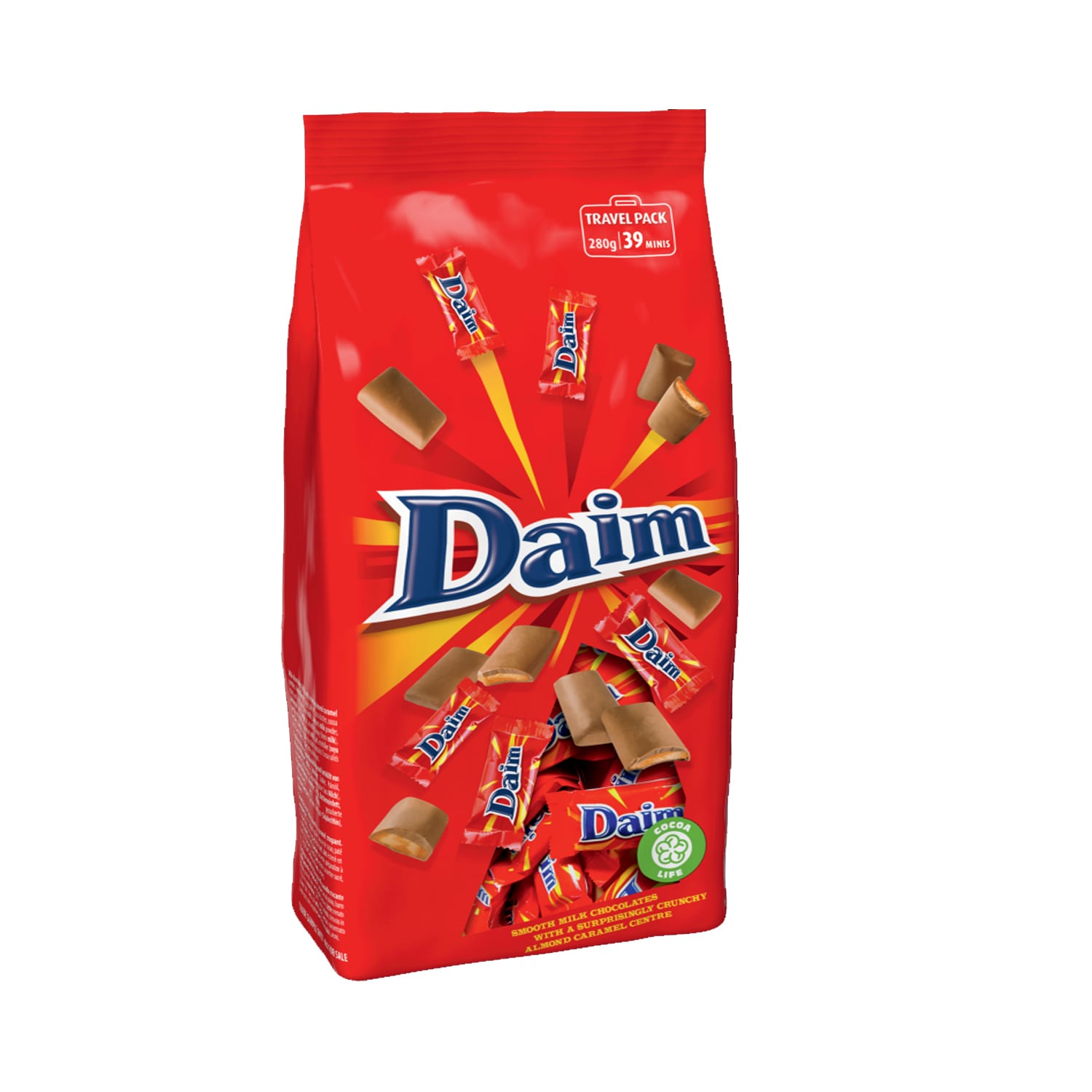 Daim Milk Chocolate With Crunchy Almond Caramel 280Gm - EB